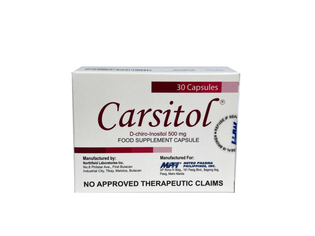 CARSITOL 500mg Capsule – Metro Pharma Phils., Inc.